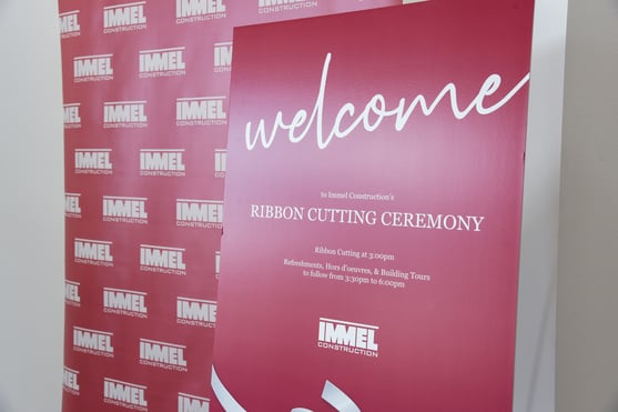 Immel Construction Celebrates New Facility with Ribbon Cutting Ceremony